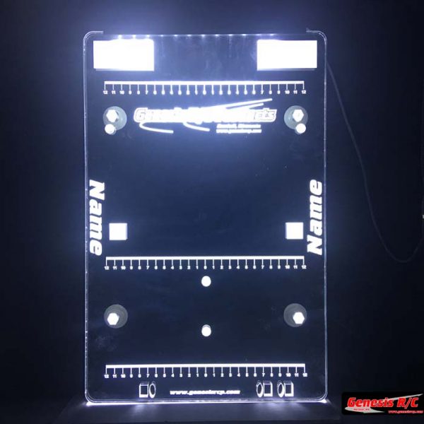 Genesis R/C GRC100-200 - Custom Acrylic Pitboards - Genesis RC Raceway