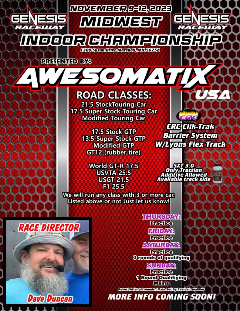 2023 Midwest Indoor Championship AKA "the MIC" - Genesis RC Raceway