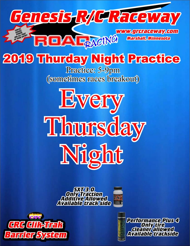 Genesis RC Raceway Thursday Night Practice (sometimes races breakout!)