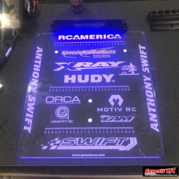 Genesis R/C GRC100-200 - Custom Acrylic Pitboards - Genesis RC Raceway